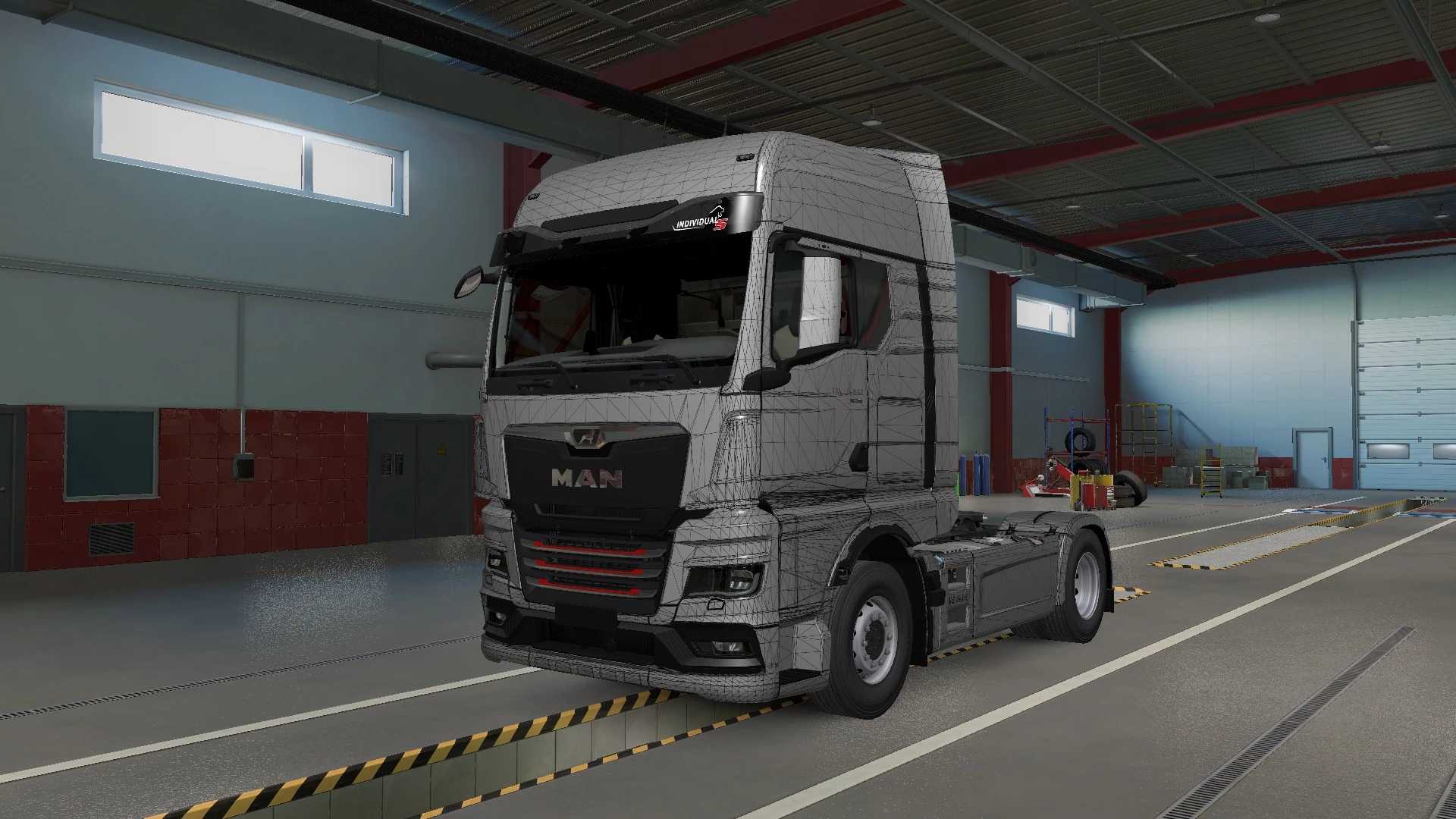 Man TGX GX/GM/GN Metallic Template v1.0 ETS2 - Euro Truck Simulator 2 Mods | American Truck ...