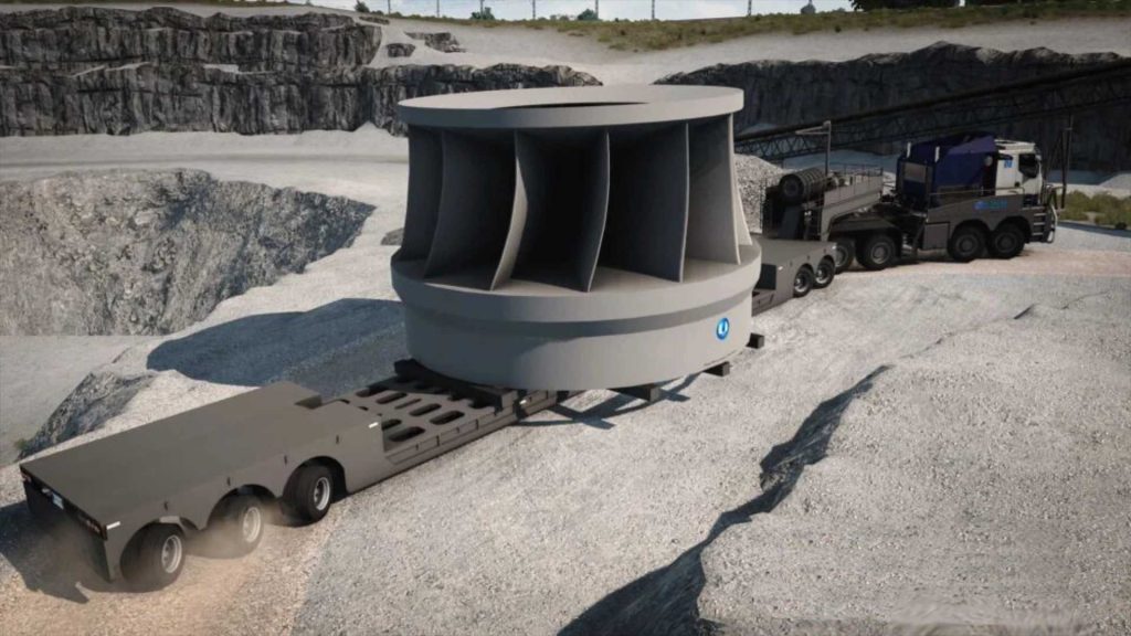 MULTI-AXLE LINE LARGE LOAD TRAILER V2.0 1.49.X ETS2 - Euro Truck ...