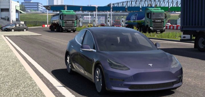 Tesla Model | Euro Truck Simulator 2 Mods | ATS Mods