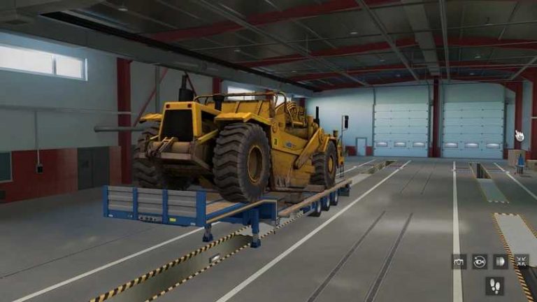 Additional weights for the Lowbed Trailer 1.50.x ETS2 - Euro Truck ...