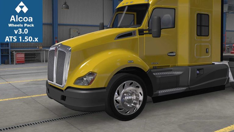 ALCOA HUGE WHEELS PACK ATS 1.50 ATS - Euro Truck Simulator 2 Mods ...