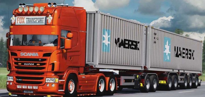 D-tec Combi Trailer | Euro Truck Simulator 2 Mods | ATS Mods