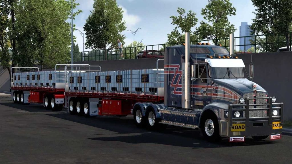 Kenworth T608 Flattops + Trailer 1.49 ATS - Euro Truck Simulator 2 Mods ...