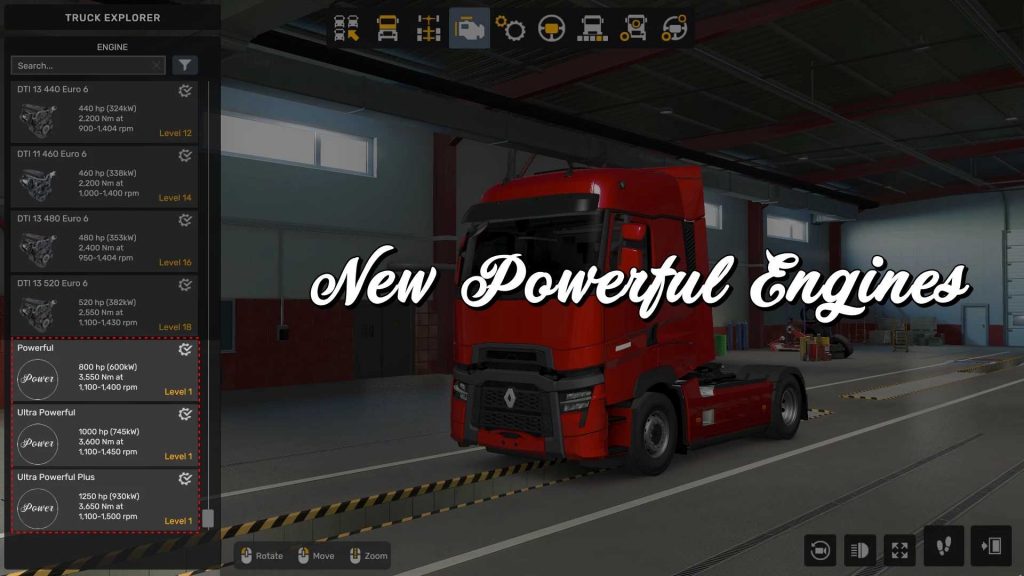 New Powerful Engines V1.2 [1.50x] ETS2 - Euro Truck Simulator 2 Mods | American Truck Simulator Mods