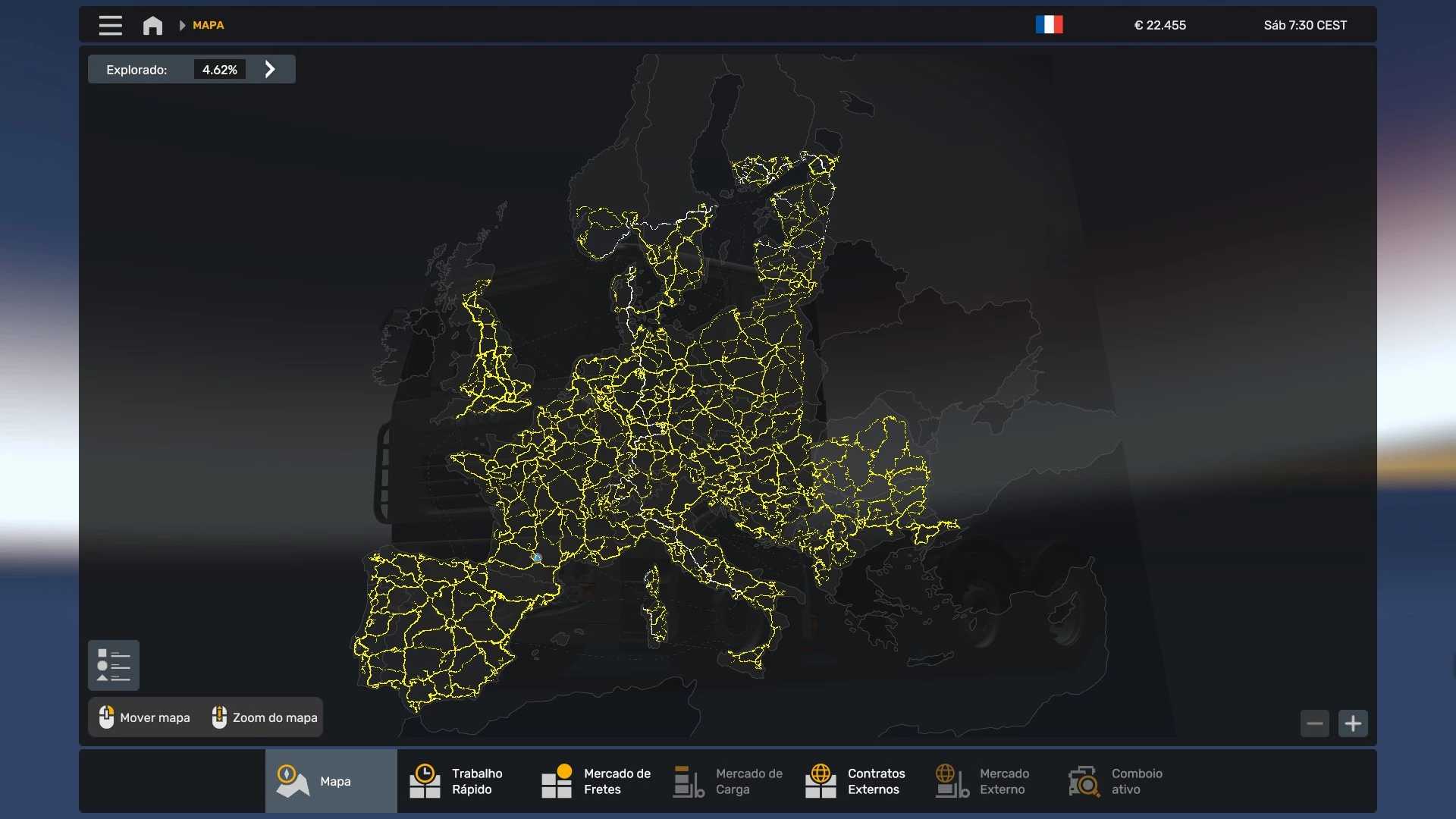 ULTRA ZOOM MAP 1 1 1 50 ETS2 Euro Truck Simulator 2 Mods American ULTRA ZOOM MAP 1 1 1 50 ETS2 Euro Truck Simulator 2 Mods American