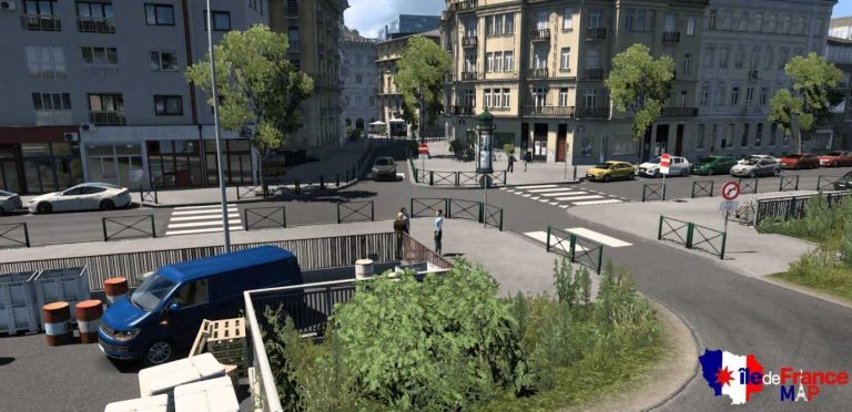 Ile-de-France (Paris Suburbs) Map v0.1.1 1.50 ETS2 - Euro Truck ...