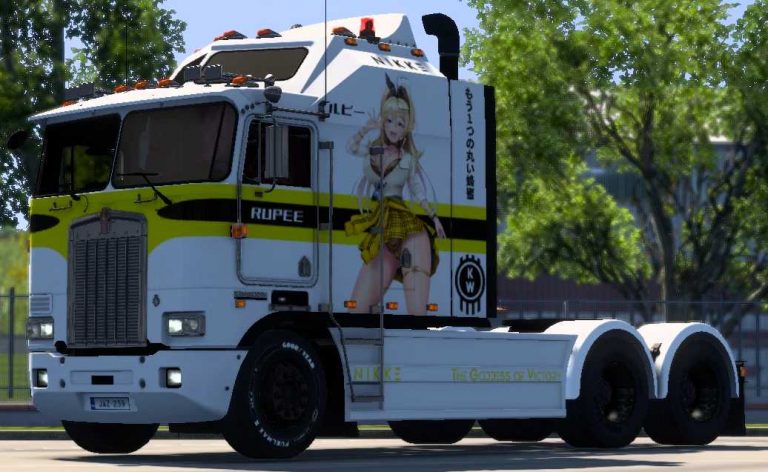 Rupee Skin For Overfloater Kenworth K100-E v1.0 ETS2 - Euro Truck Simulator 2 Mods | American ...