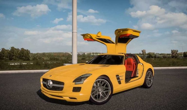 Mercedes Benz SLS AMG 2011 1.50 ATS - Euro Truck Simulator 2 Mods ...