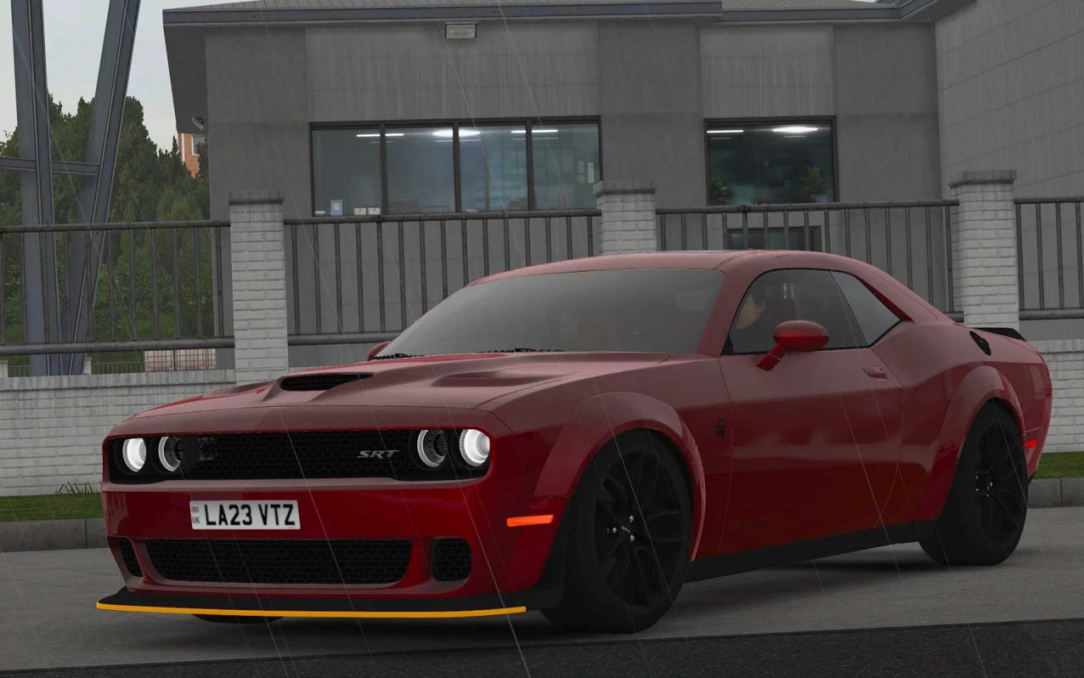 Dodge Challenger SRT Hellcat Widebody 2018 V1.9 1.50 ETS2 - Euro Truck ...