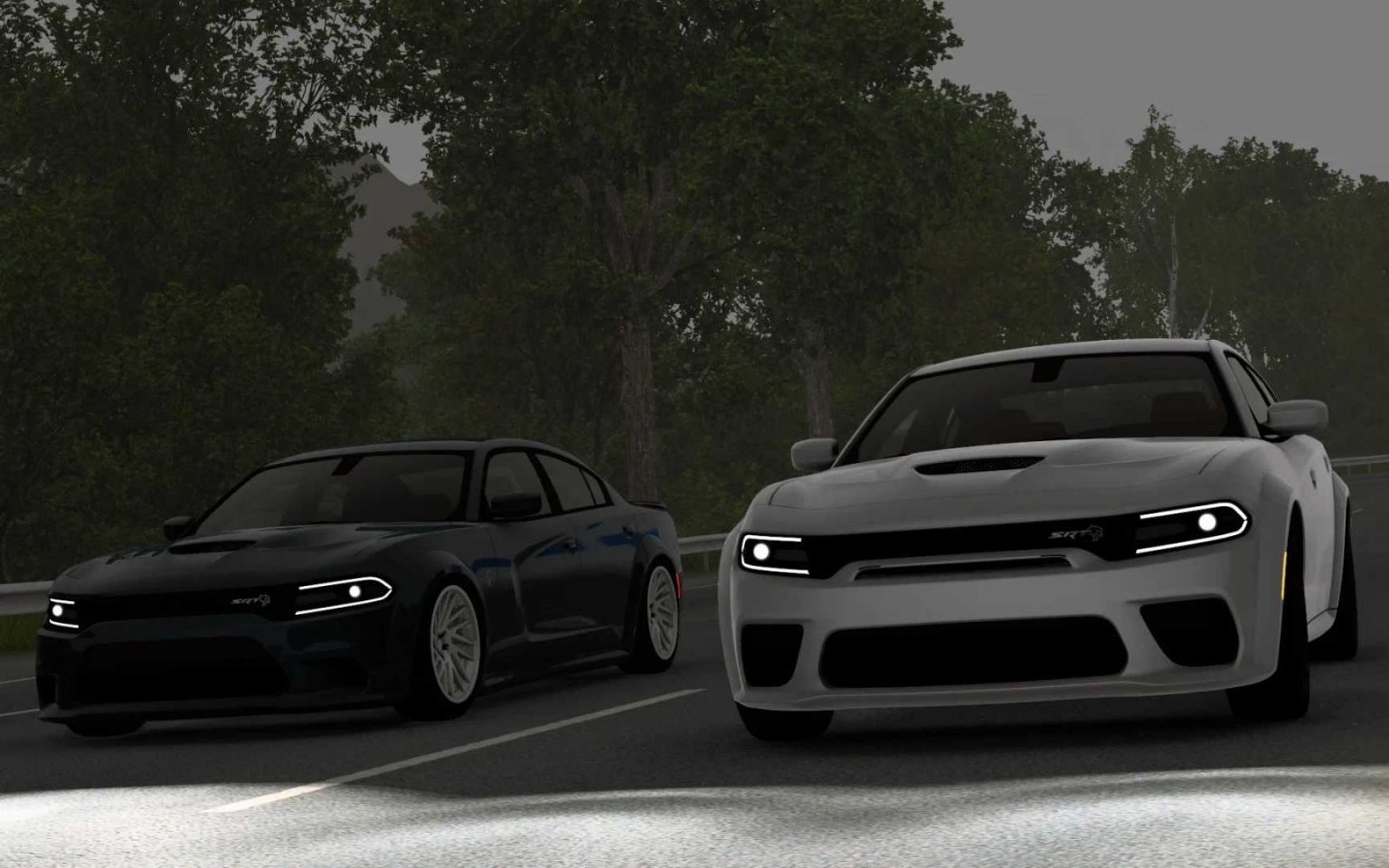Dodge Charger SRT Hellcat Redeye Widebody 2021 V1.0 1.50 ETS2 - Euro ...