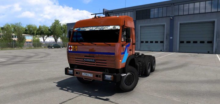 KAMAZ | Euro Truck Simulator 2 Mods | ATS Mods