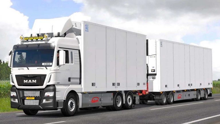 Rigid Chassis For Man Tgx E6 By Kast V1 1 1 50 Ets2 Euro Truck