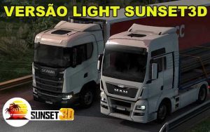 SUNSET3D LIGHT MOD GRAFICO 1.50.x ETS2 - Euro Truck Simulator 2 Mods ...