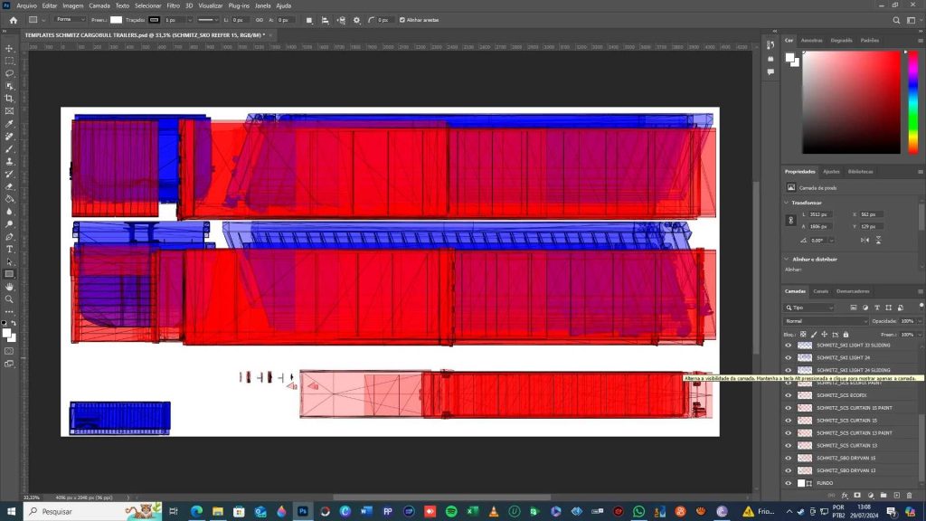 TEMPLATES SCHMITZ CARGOBULL TRAILERS 30 07 2024 1.0 1.50 ETS2 - Euro ...