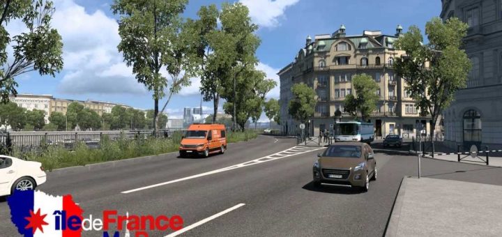 Paris | Euro Truck Simulator 2 Mods | ATS Mods