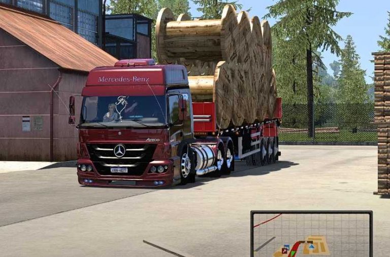 Atego 3030 1.50 / 1.51 ETS2 - Euro Truck Simulator 2 Mods | American ...