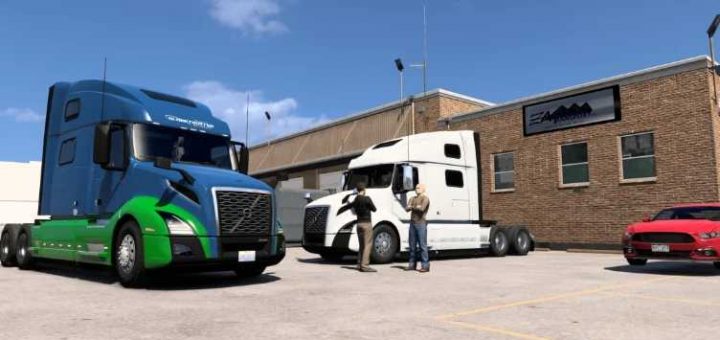 Custom Garage | Euro Truck Simulator 2 Mods | ATS Mods