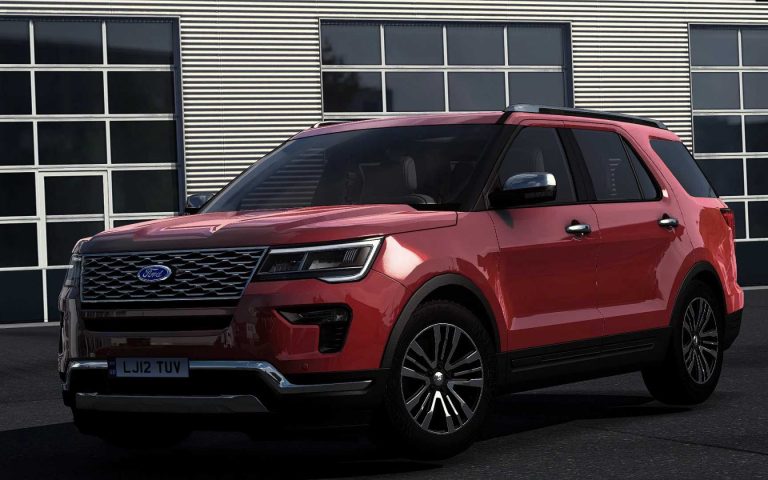 Ford Explorer Platinum 2019 V1.4 1.51 ETS2 - Euro Truck Simulator 2 ...