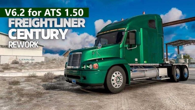 Freightliner Century Class v6.2 ATS - Euro Truck Simulator 2 Mods ...