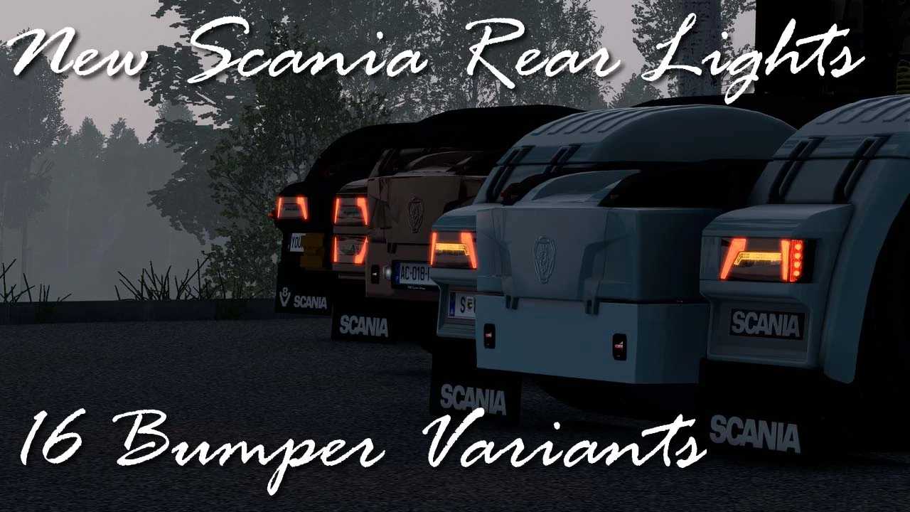 New Scania Rear Lights v0.7 ETS2 - Mods - GAMELIFE România