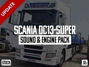 Scania DC13-Super Sound & Engine Pack (G5) v1.1 ETS2 - Euro Truck ...