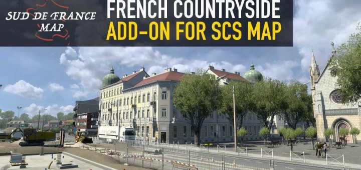 France Map | Euro Truck Simulator 2 Mods | ATS Mods