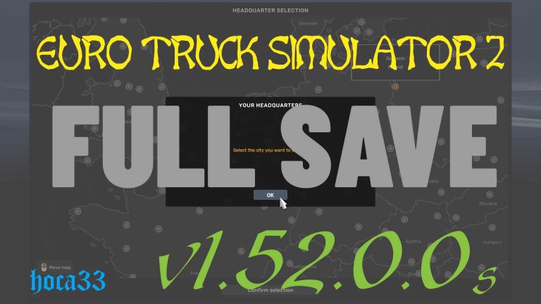 Save Game (Profile) v1.52.0.0s ETS2 - Euro Truck Simulator 2 Mods ...