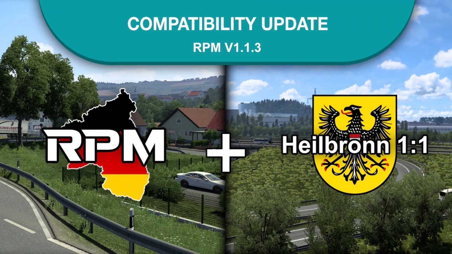 RPM Rheinland & Pfalz 1:1 Map v1.1.3 1.52 ETS2 - Euro Truck Simulator 2 ...