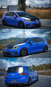 Volkswagen Golf R Line 7.5 2018 1.51x ETS2 - Euro Truck Simulator 2 ...