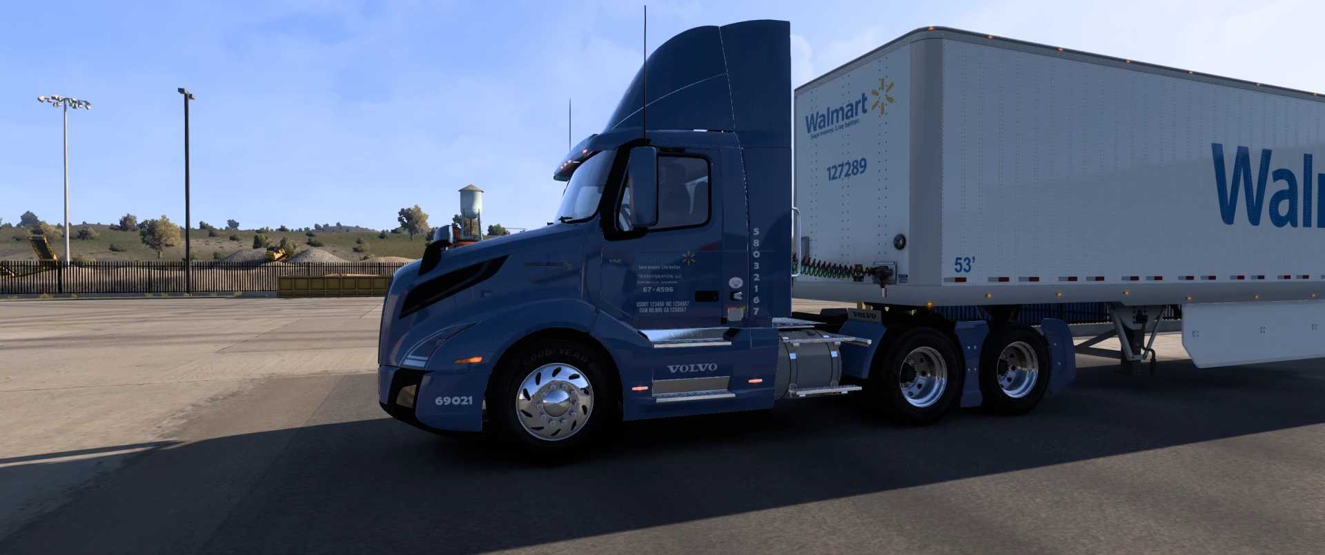 Volvo 2018 Day Cab Walmart Skin 1.51 ATS - Euro Truck Simulator 2 Mods ...