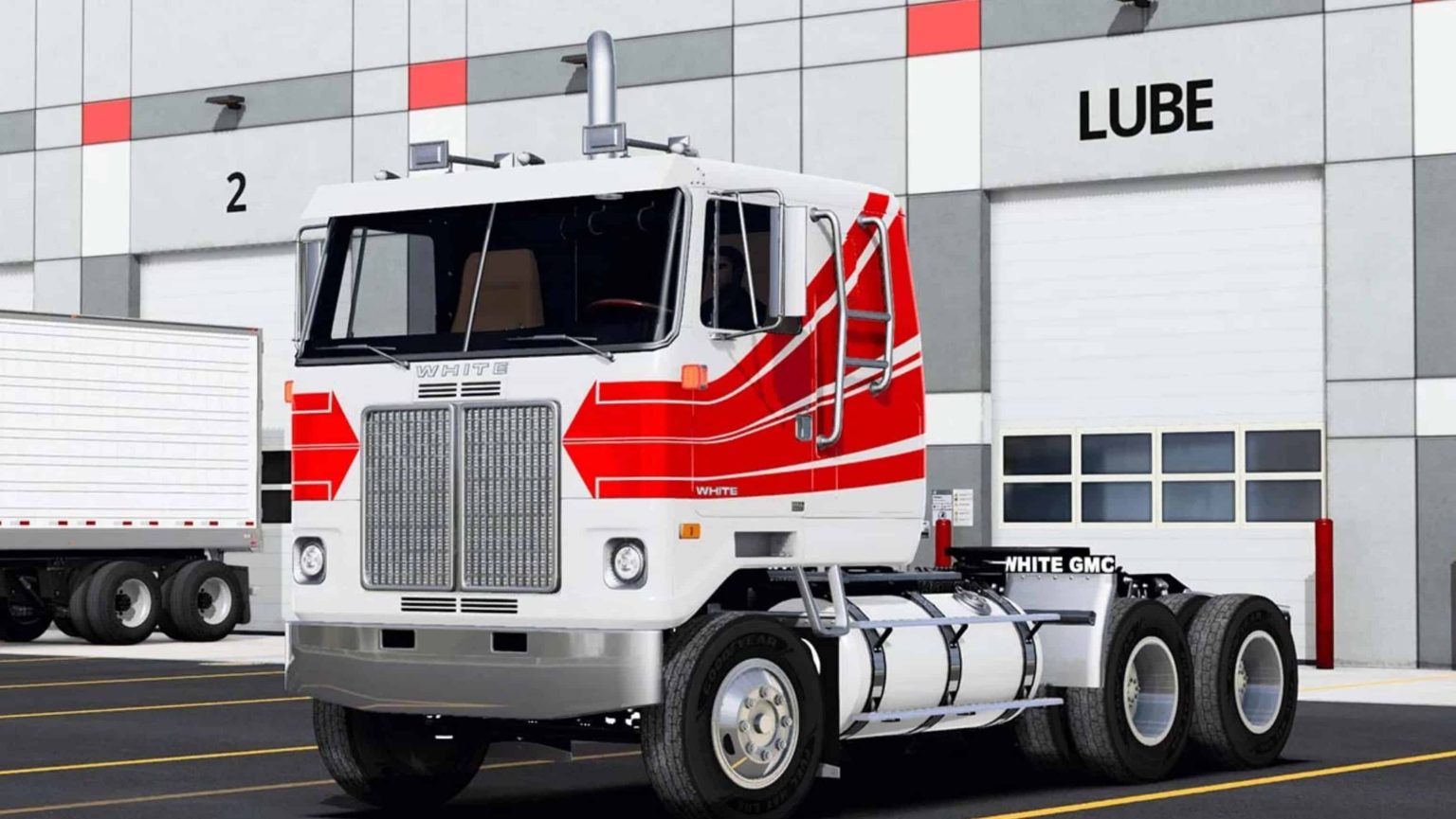 Gmc White Cabover v1.4 ATS - Euro Truck Simulator 2 Mods | American ...