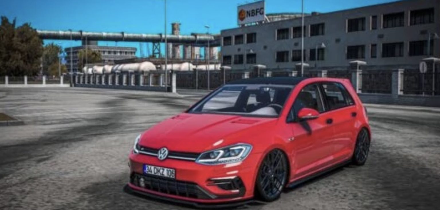 Volkswagen Golf R Line 7.5 2018 1.52-1.53 ETS2 - Euro Truck Simulator 2 ...