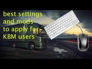 Improved Keyboard + Mouse for smoother controls 1.52 ETS2 - Euro Truck ...