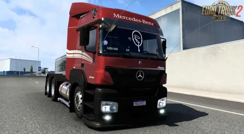 Mercedes Benz Axor 2544 + Interior v2.0 ETS2 - Euro Truck Simulator 2 ...