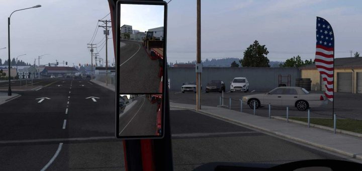 Realistic Mirrors | Euro Truck Simulator 2 Mods | ATS Mods