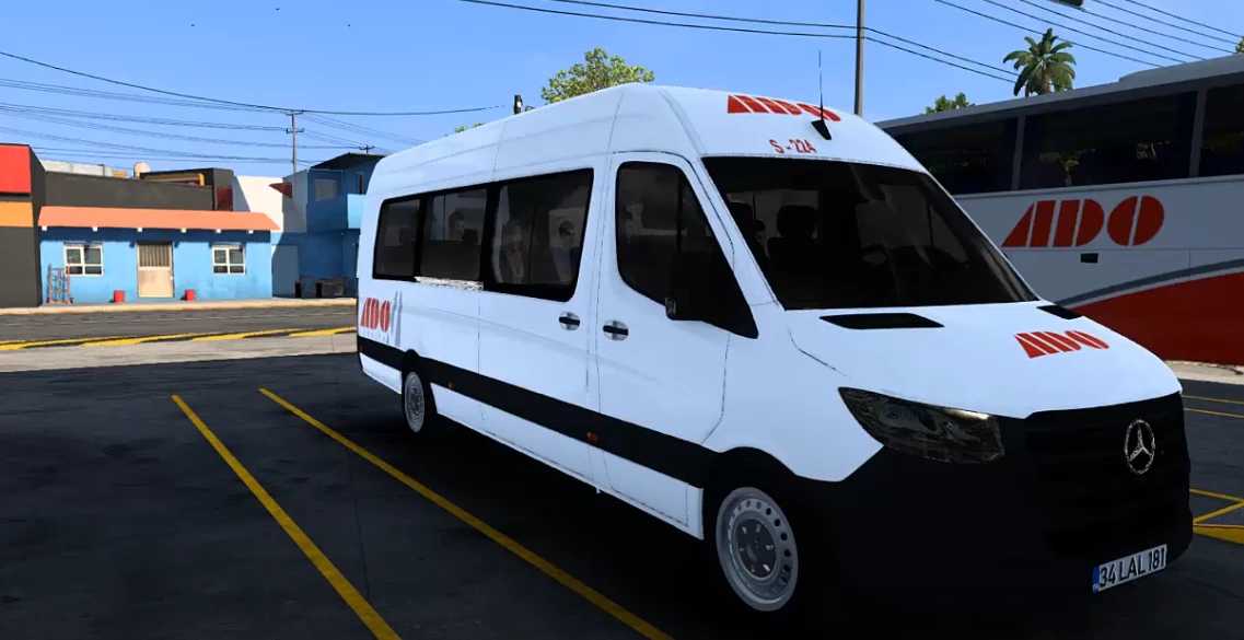 Urban Mercedes Benz Sprinter v1.0 ETS2 - Euro Truck Simulator 2 Mods | American Truck Simulator Mods