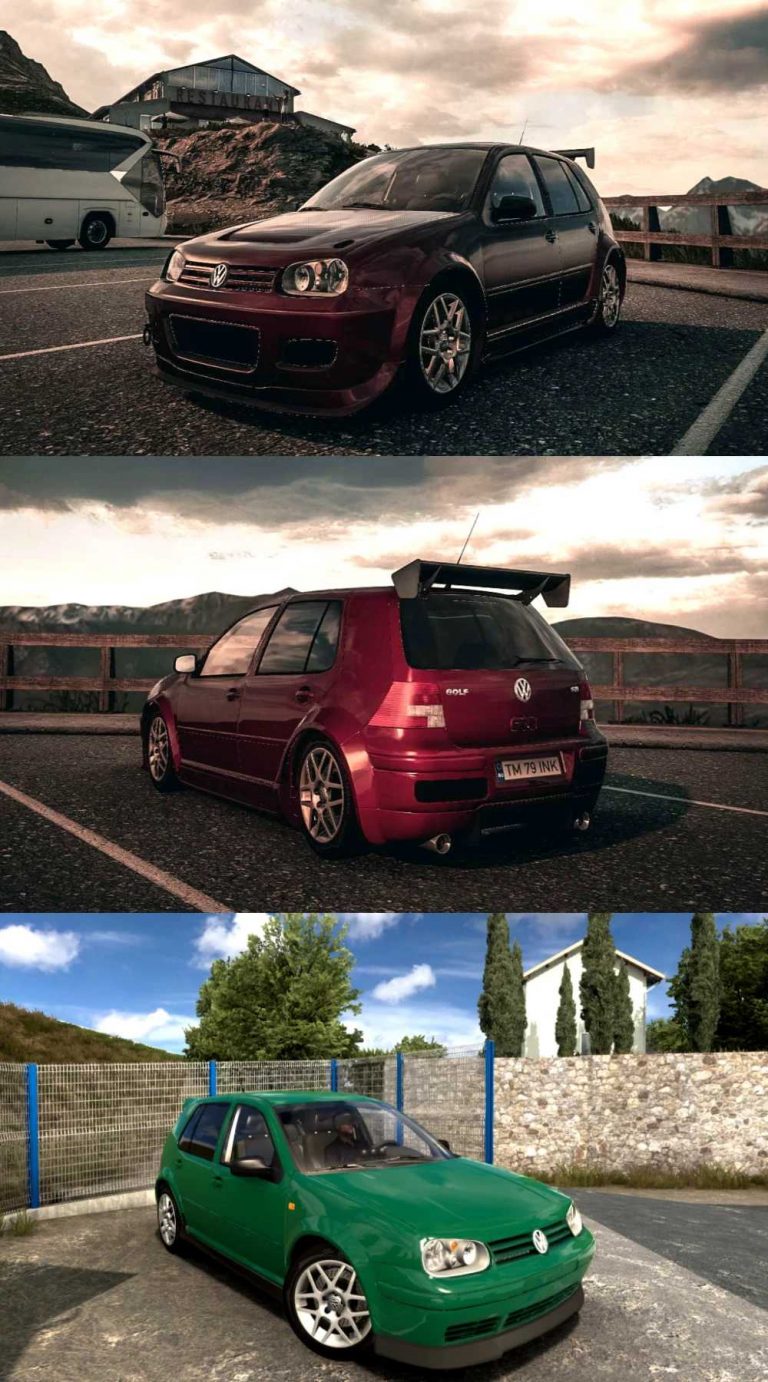 Volkswagen Golf 4 1.9 TDI 1.3 1.52-1.53 ETS2 - Euro Truck Simulator 2 ...