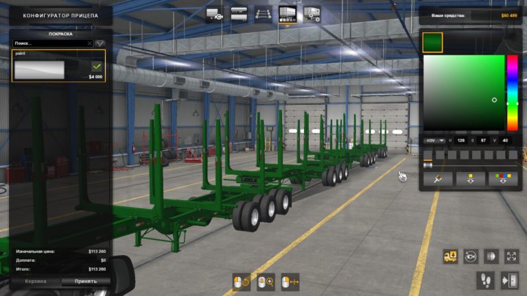 C.A.M. Arctic logging trailers mod. reworked 1.53 ATS - Euro Truck ...