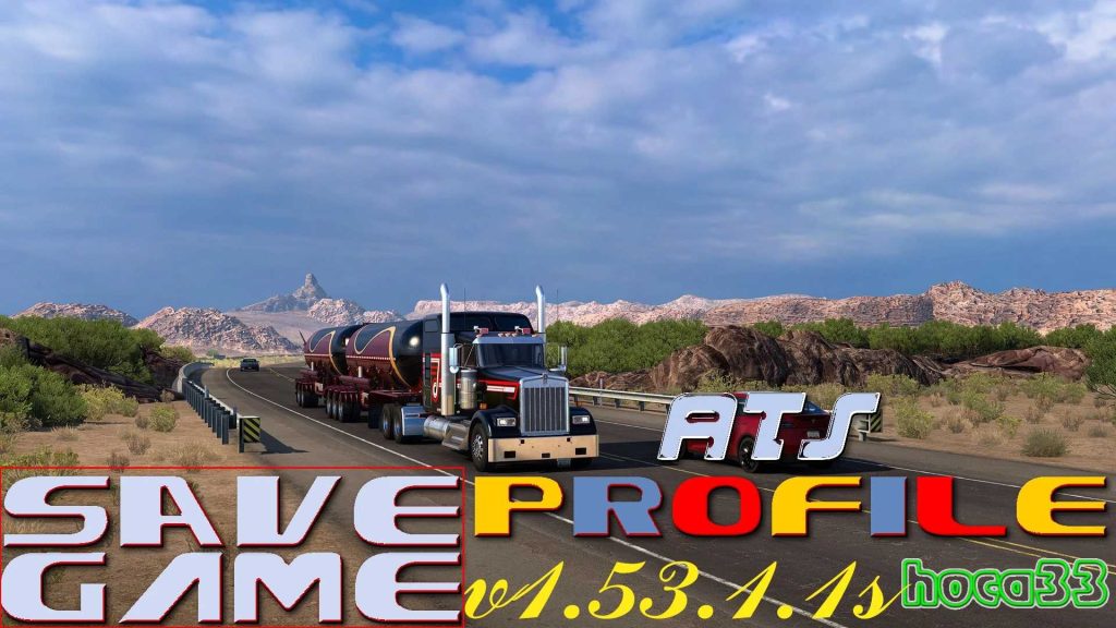 Save Game (Profile) 1.53.1.1s ATS - Euro Truck Simulator 2 Mods ...