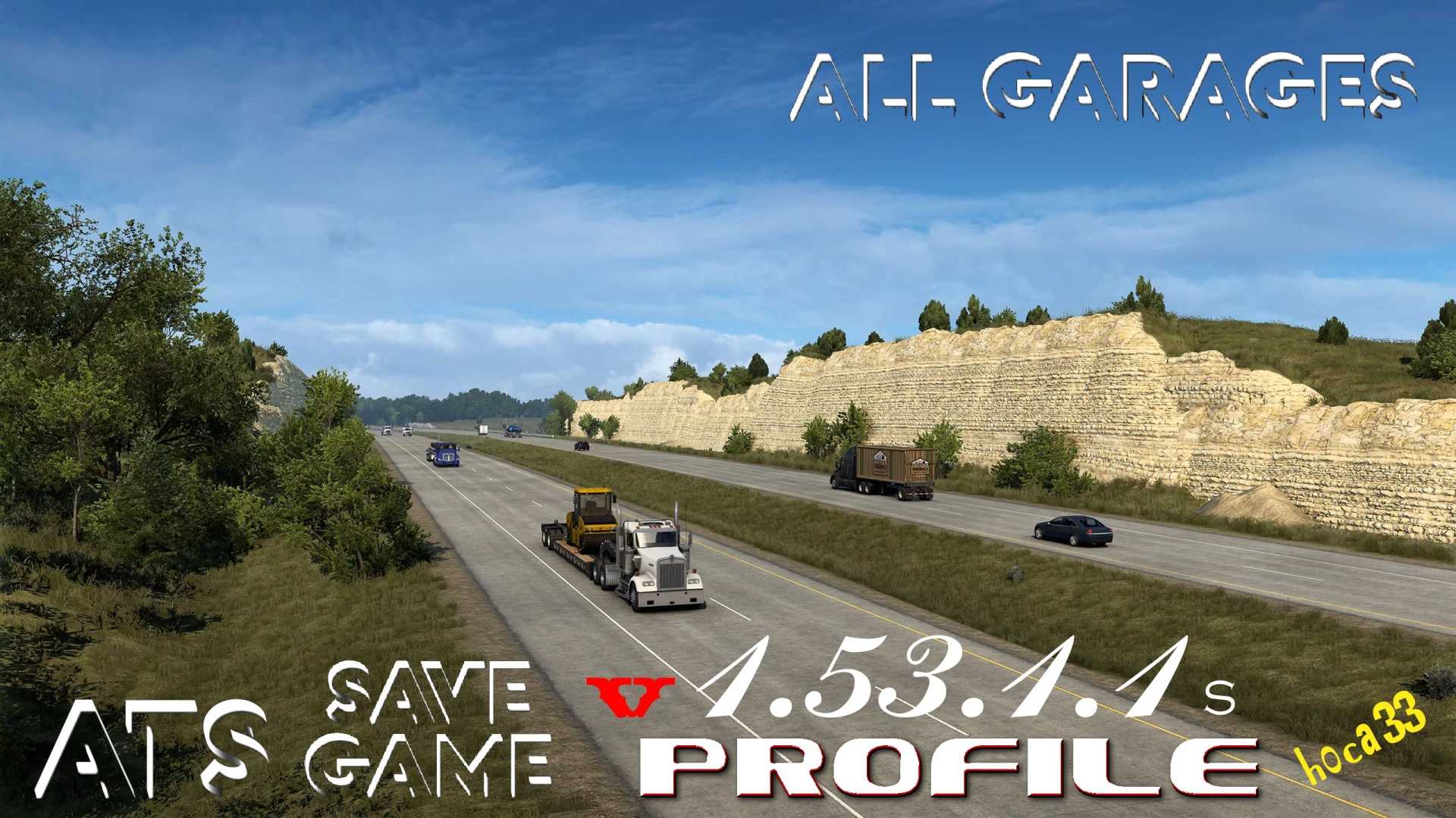 Save-Profile (All Map DLCs Required) v1.53.1.1s ATS - Euro Truck Simulator 2 Mods | American ...