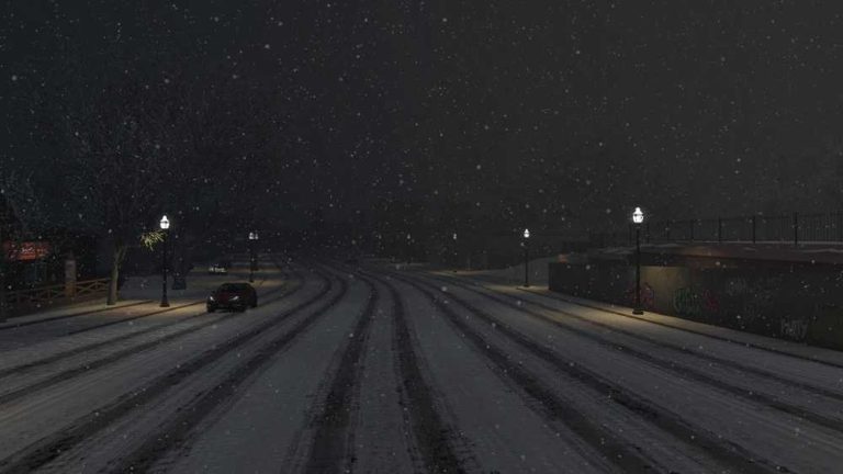 Frosty v5.3 Improved Snowfall v2 ATS - Euro Truck Simulator 2 Mods ...
