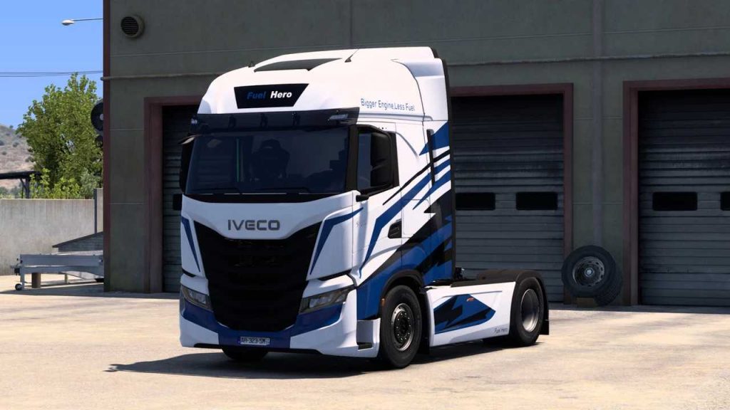 Iveco S Way Fuel Hero skin v1.0 ETS2 - Euro Truck Simulator 2 Mods | American Truck Simulator Mods