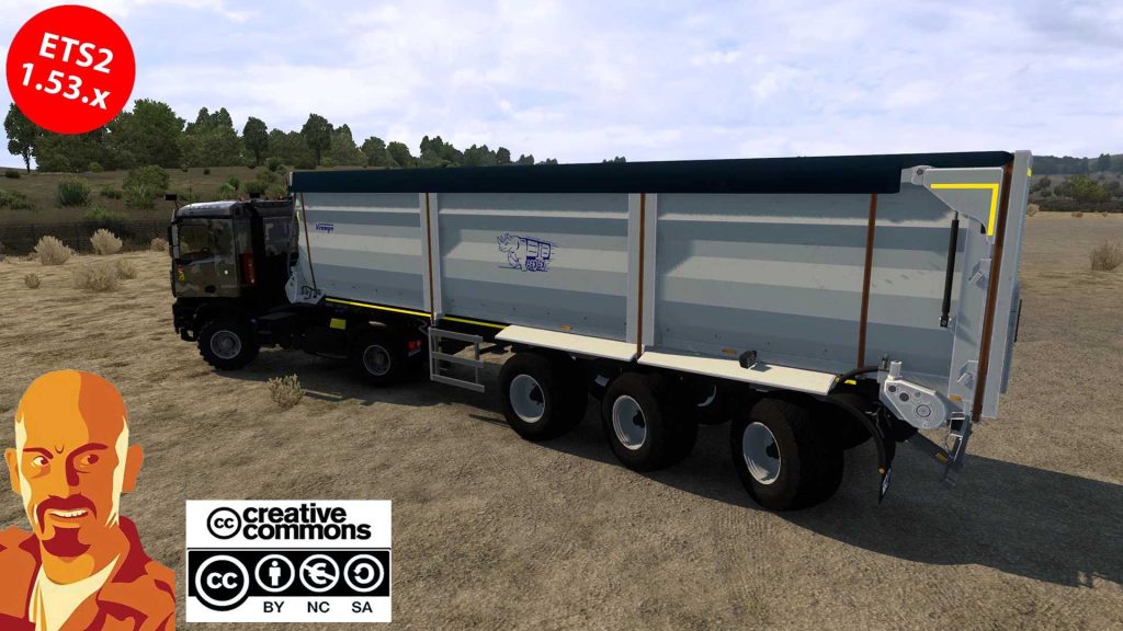 KRAMPE SB3060 AGRAR TRAILER v3.0 1.53.X ETS2 - Euro Truck Simulator 2 ...