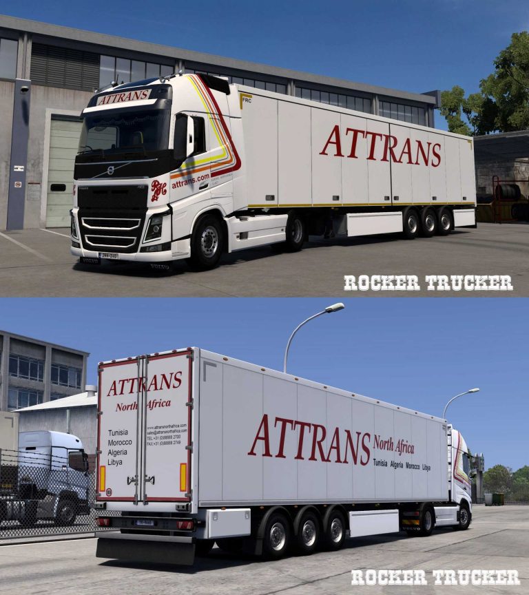 Attrans International Transport Skin Pack v1.0 ETS2 - Euro Truck ...