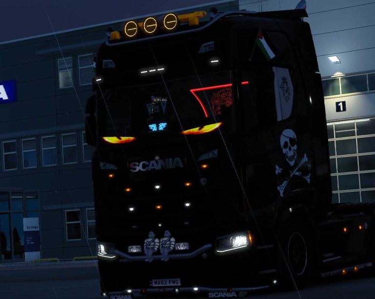 Mod LED Eyes v2.0 ETS2 - Euro Truck Simulator 2 Mods | American Truck ...