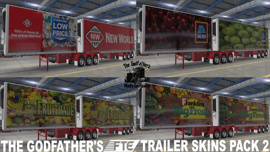 The Godfather's FTE Trailer Skins Pack 2 v1.0 ATS - Euro Truck ...