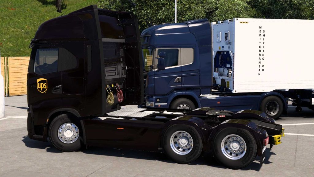 UPS IVECO S-WAY 26 01 2025 1.0 1.53 ETS2 - Euro Truck Simulator 2 Mods ...