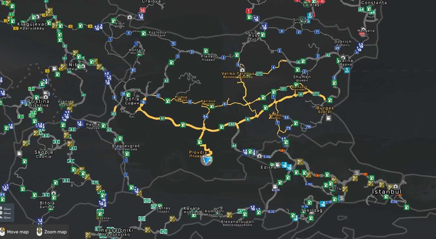Bulgaria in Focus - ProMods Greece v1.30a ETS2 - Euro Truck Simulator 2 Mods | American Truck ...