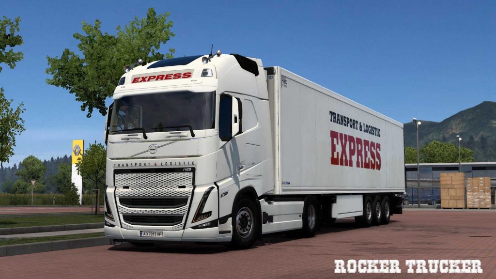 EXPRESS Transport & Logistik Skin Pack v1.1 ETS2 - Euro Truck Simulator ...