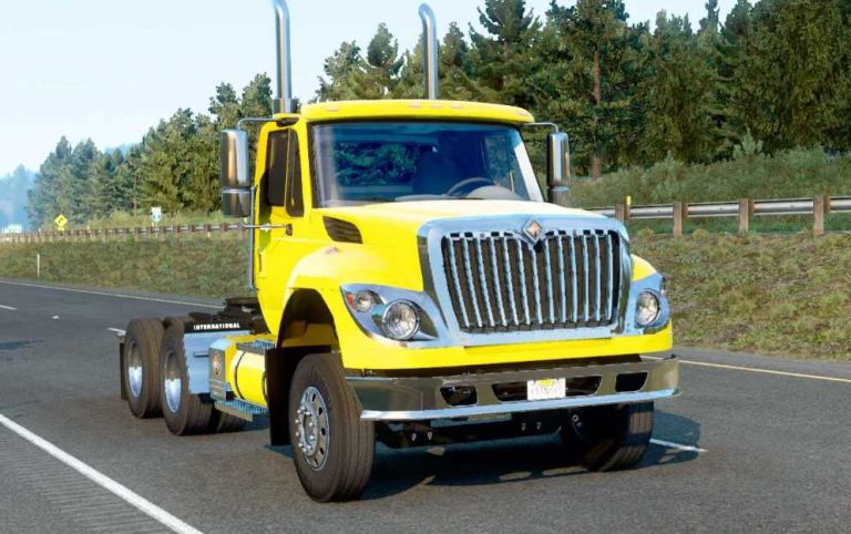 International WorkStar Munsell Yellow 1.53 ATS - Euro Truck Simulator 2 ...